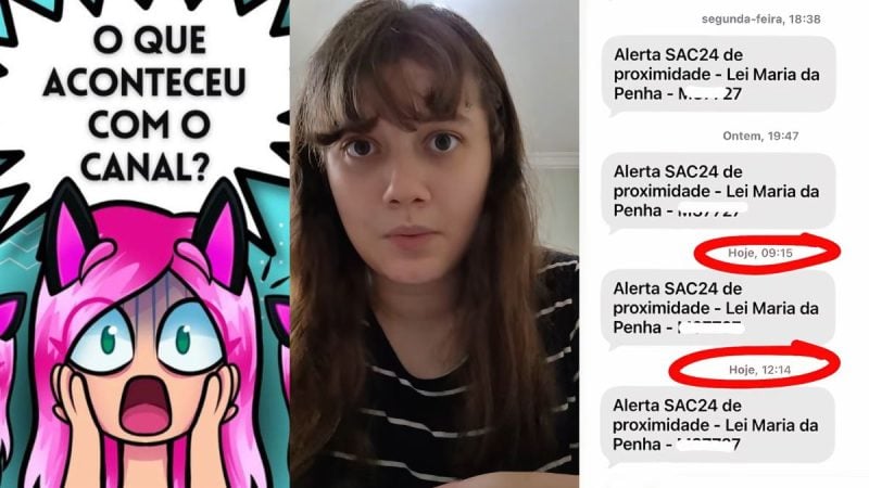 Vitória MineBlox expõe relatos contra o pai: 'Cansada de ter medo'